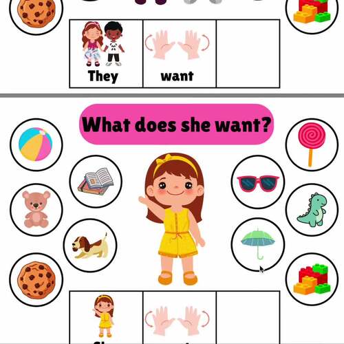 Pronoun Practice Smash Mat by Speech Sprinkles Co. | TPT