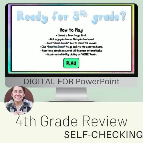 4th Grade Review Team Game - Back to school for 5th Grade Math | TPT