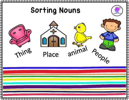Common nouns Powerpoint lesson and worksheet by Diverse Tutors | TPT