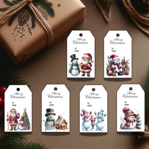 Editable Christmas Holiday Tag|Editable Christmas Gift Tags for ...