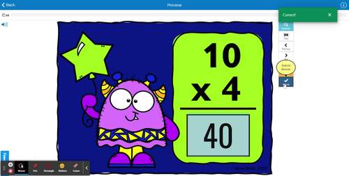BOOM Cards: La multiplication x10 (de 0 à 10) by Mme Bock | TPT