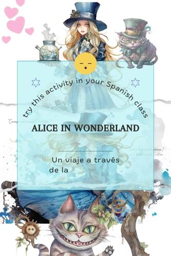 Wonderland Fun Spanish Activity - Alicia en el País de las Maravillas
