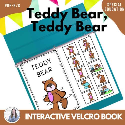 TEDDY BEAR TEDDY BEAR ADAPTED BOOK by Snicker-doodles Pre-k Market