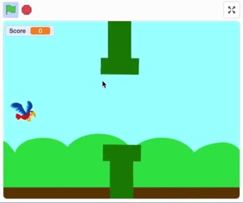 Scratch Coding Flappy Bird Game - Project Activity by Nextmove Learning