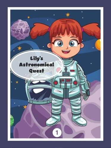 space adventure stories for kids: Lily's astronomical quest story.