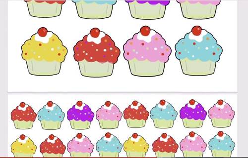 Editable! Birthday Party Classroom themed Cupcakes and Balloons with ...