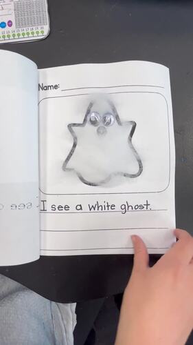 Halloween Writing Booklet by My Primary Library | TPT