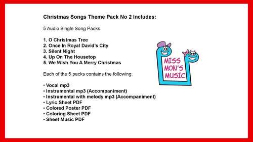 Christmas Theme Pack No 2: Christmas Concert Song I Performance I mp3's ...