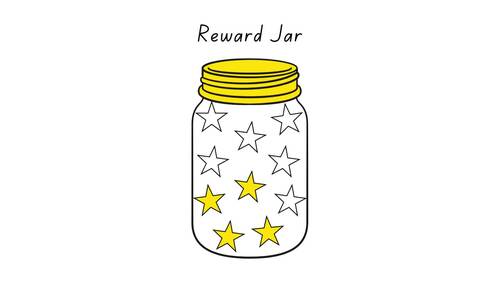 10 Stars Reward Jar Digital Download by TheRewardJar | TPT