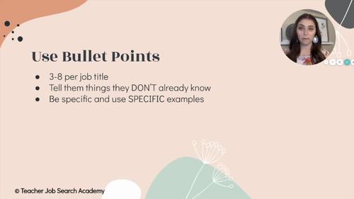 Teacher Resume & Teacher Cover Letter COURSE |Teacher Job Search ...