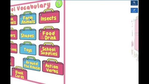 Preschool Vocabulary GAME - Build a Lunchbox - Back to school | TPT