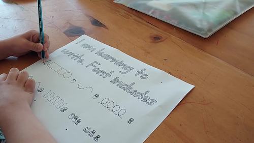 Dinosaur Alphabet Tracing Font: Correct letter formation & clip art by ...