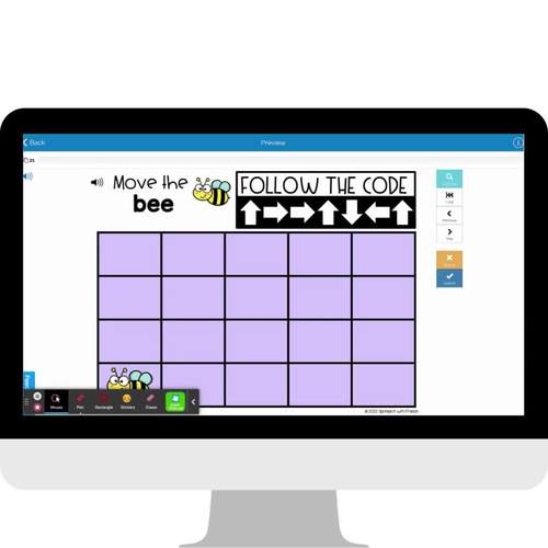 Spring Coding Boom Cards™️ | AUDIO INCLUDED by Sprinkle it with French