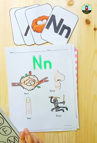 Letter N - Letter of the Week by The Joy in Teaching | TPT