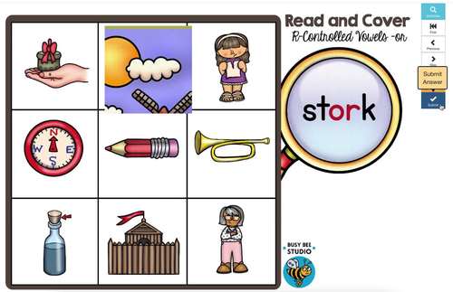 R CONTROLLED VOWELS OR WORD PICTURE MATCH PHONICS BOSSY R HIDDEN ...