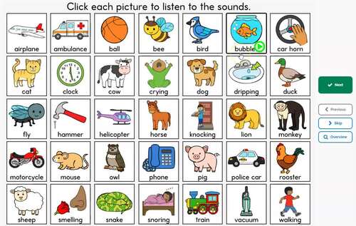 Auditory Discrimination Hearing Loss Learning to Listen Sounds AVT Boom ...