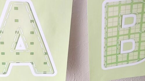 Saint Patrick's Day Alphabet Banner for Classroom Decoration Green ...