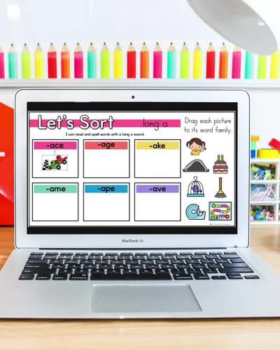 CVCE Sort Games Activity- Digital Sorting Slides for PowerPoint, Google ...