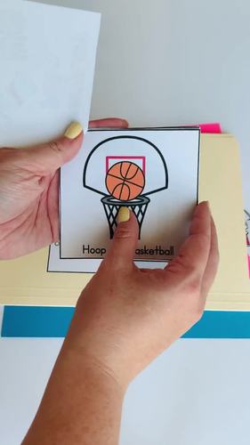 Object Association Everyday Pairs Folder Activity - Things That Go Together