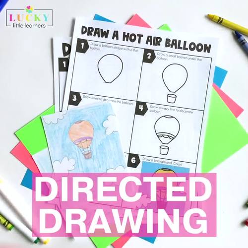 Characters Directed Drawings | Following Directions | Back to School