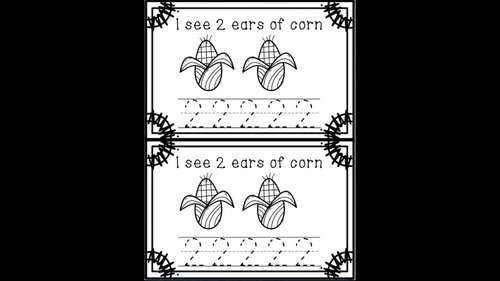 1-10 Pumpkin Patch Counting Book by Courageous with Crayons | TPT