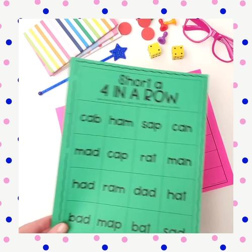 Short Vowel Games and Activities by Literacy Please | TpT