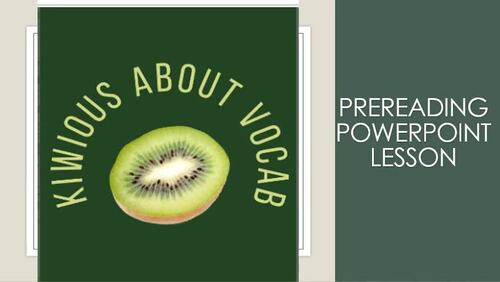 Cask of Amontillado by Edgar Allan Poe-Intro & Vocab Lesson-PPT Grades 7-12