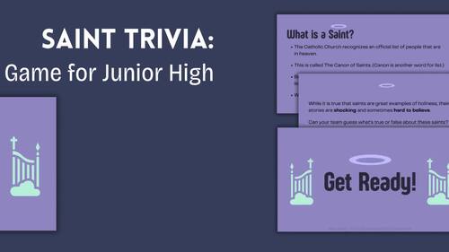 All Saints Day Catholic Trivia Game for Junior High | Fun Catholic ...