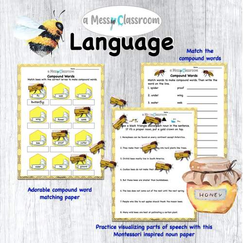 Different Types of Bees: Nonfiction Integrated Unit with Main Topic ...