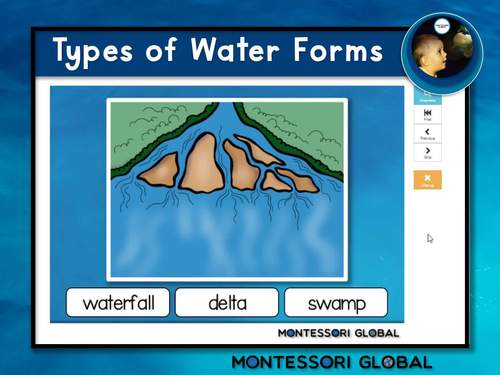 Types of Water Forms by Montessori Global | TPT