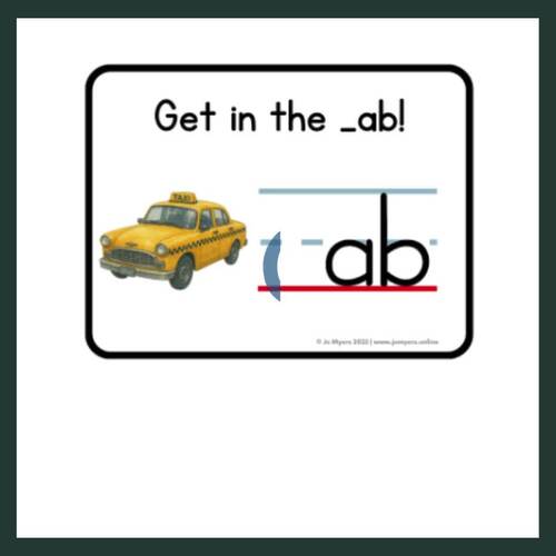 FREE | 16 SOR-aligned CVC task cards | fill in the missing first sound ...