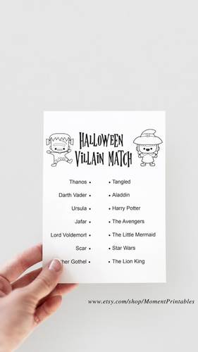 14 Halloween Games Bundle, Halloween Games, Halloween Printables