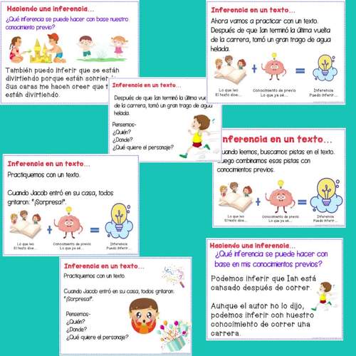 Cómo Hacer Inferencias | Presentación en PowerPoint y Tarjetas de Tareas