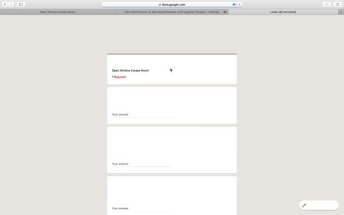 THE OPEN WINDOW DIGITAL ESCAPE ROOM | DISTANCE LEARNING | SAKI