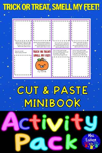Smell my Feet! - Halloween Rhyming & Reading Fun Pack by Miss Esther