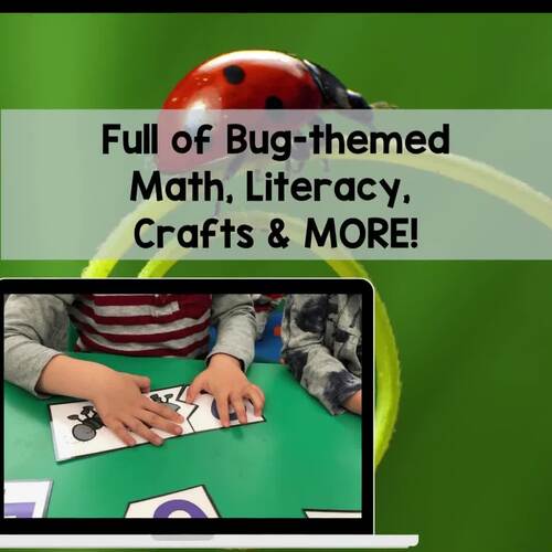 Bugs & Insects Theme Activities for Preschool & PreK - Lesson Plans