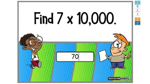 Comparing Digits and Place Values | Boom Cards | Distance Learning | 4 ...