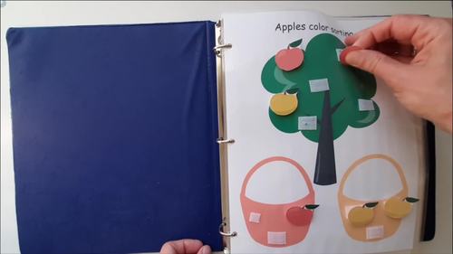 Activity book toddler, Toddler busy book printable, Learning book for ...