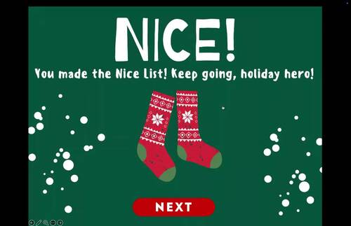 Holiday Activities 4th Grade Naughty or Nice Christmas Long Division ...