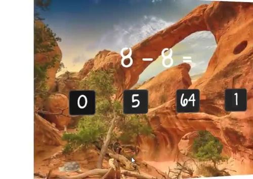 Subtraction BOOM 100 Cards Desert Animal Scenes by Smart Teaching