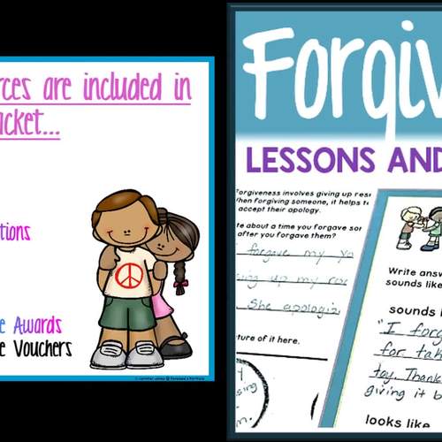 FORGIVENESS Lessons - Character Education - Forgive (SEL) | TPT