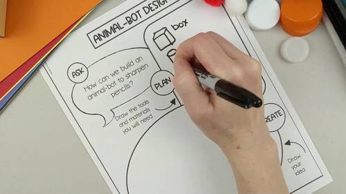 Kindergarten STEM Activities for Book Companion focusing on Engineering