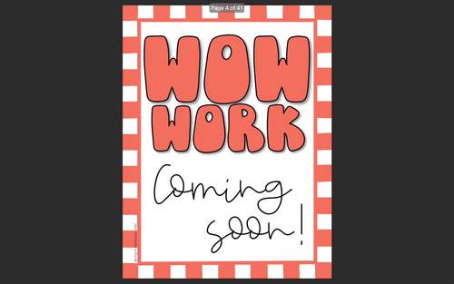 Y2K Checkered Chick Decor | Wow Work Bulletin Board | Coming Soon Posters