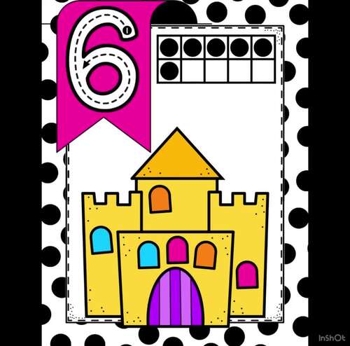 Summer Themed Counting Objects up to 10 Classroom Posters by The ...