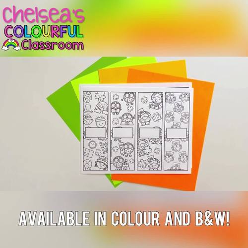 St. Patrick's Day Bookmarks | Signet | La Saint-Patrick | Reward ...