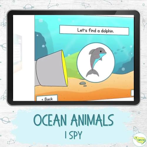 Flashlight Search I Spy Animal Vocabulary Boom Cards™ Bundle | TPT