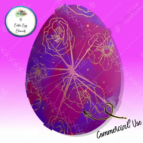 Easter Egg Elements Moveable License by Teach Elite | TPT