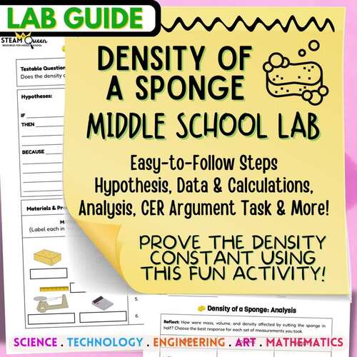 Density Lab: Mass, Volume & Density of Liquids, Regular & Irregular ...