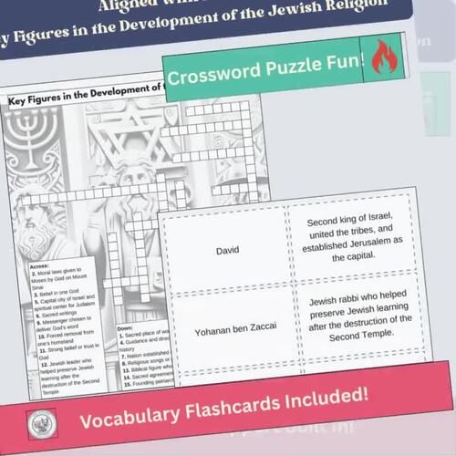 HSS 6.3.3 Puzzle Pack: Ethical Teachings and Central Beliefs of Judaism