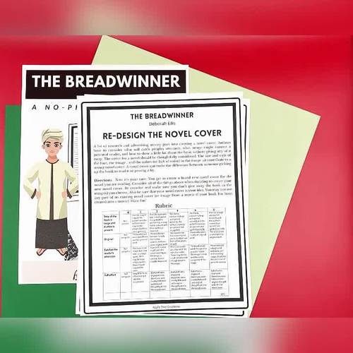 The Breadwinner Novel Study - Complete Student Friendly Package | TPT